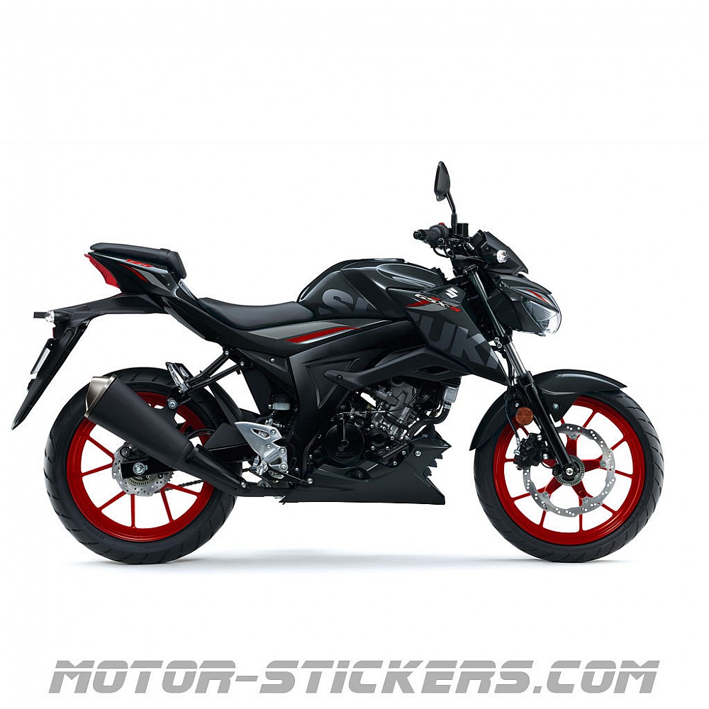 Suzuki GSX S 125 2019 decals